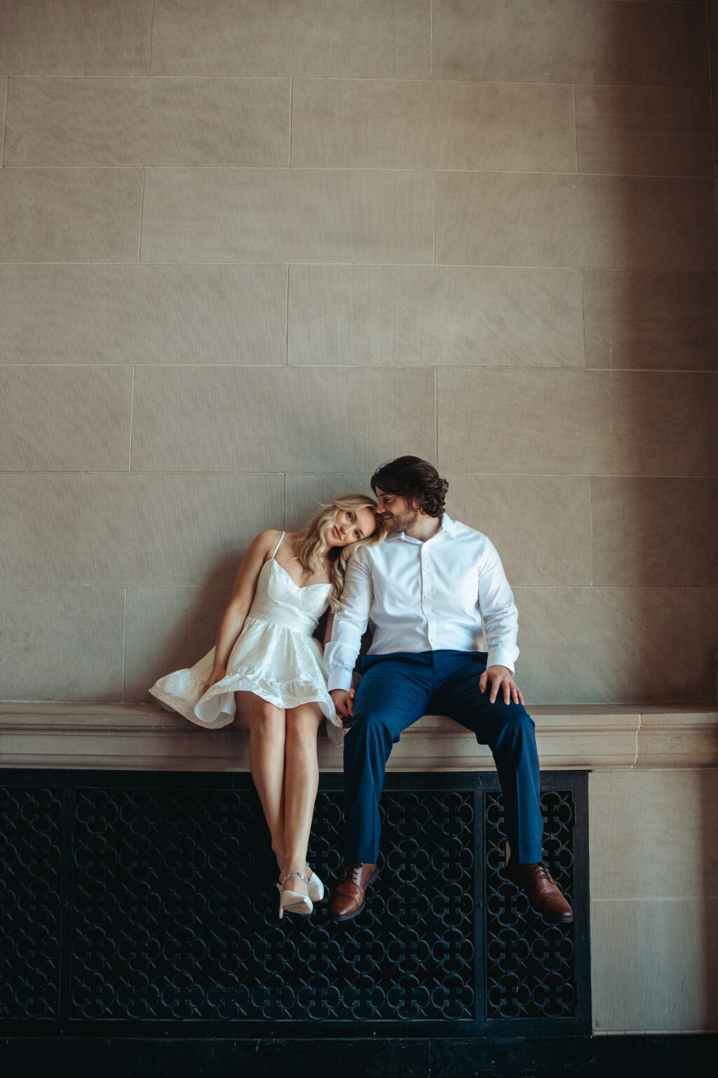 A Picture-Perfect Engagement: Sara & Dom at the Dayton Art Institute | asteriaphoto.com